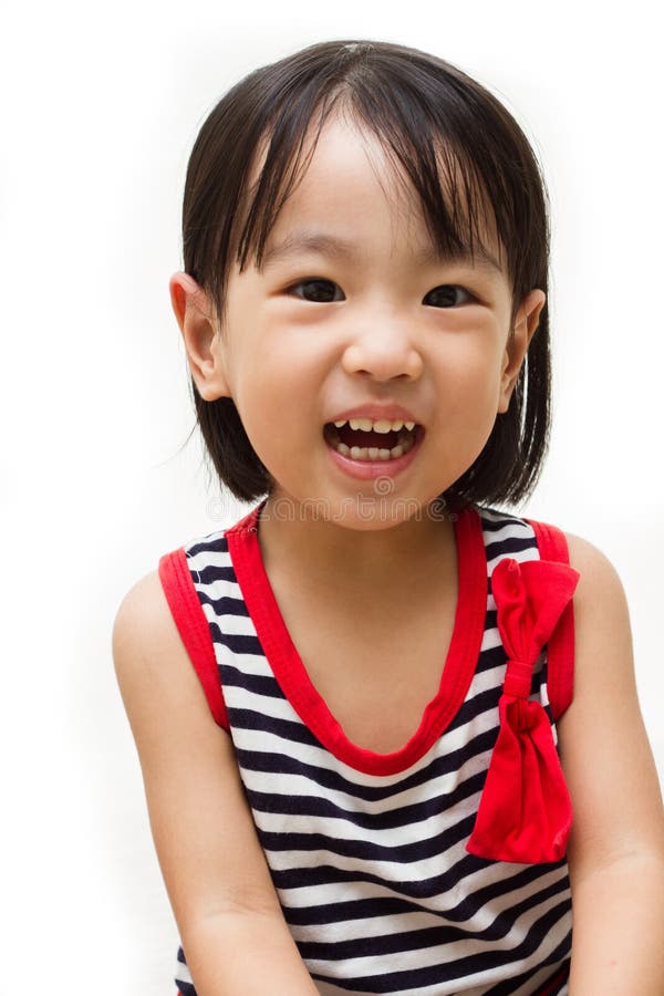 Happy Asian Chinese Children Stock Photo - Image of beautiful, laughing ...