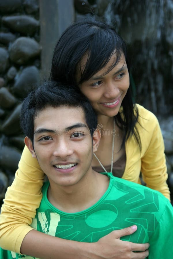 Happy asian couple stock image. Image of embrace, romance - 5442033