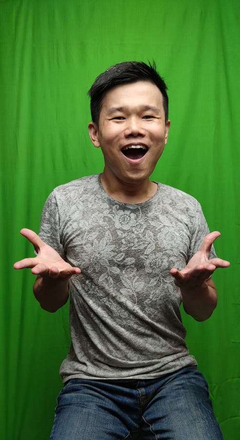 A Happy Asian Facial Expression Stock Image - Image of indian, attitude ...