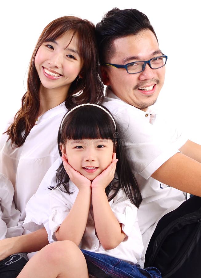 Happy Asian family stock image. Image of people, male - 107303995