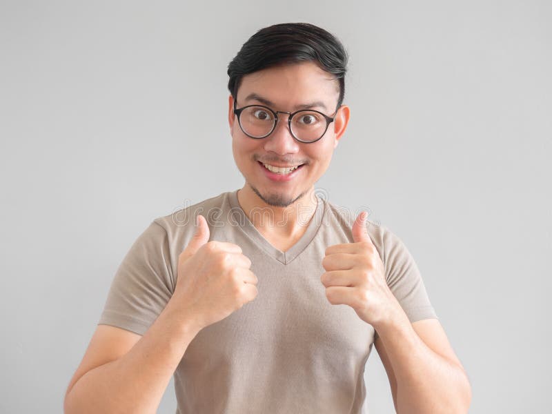 Happy Asian man. stock photo. Image of cheerful, asia - 83892580