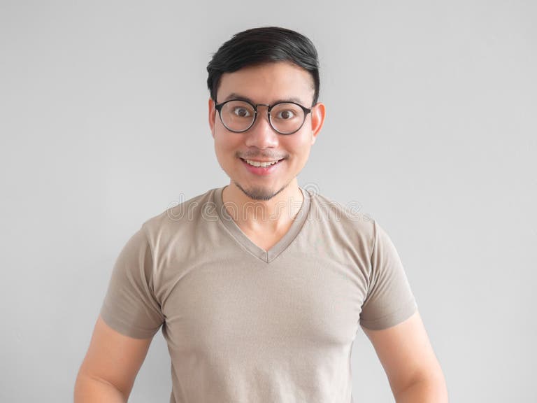 Happy Asian man. stock photo. Image of japanese, leisure - 84247272