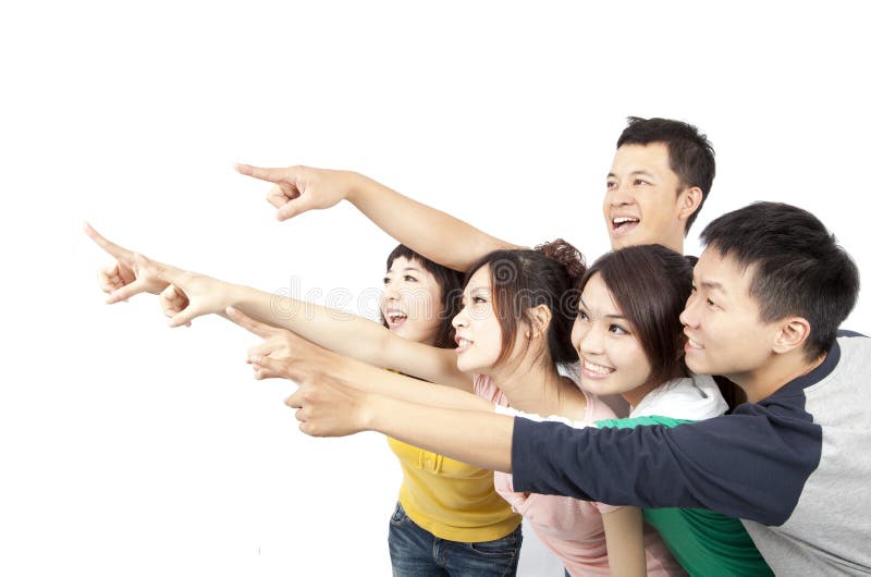 Group of Asian Young People Stock Photo - Image of laughing, beautiful ...
