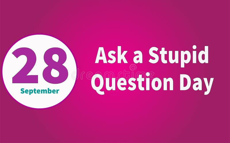 Stupid Question Stock Illustrations – 361 Stupid Question Stock ...