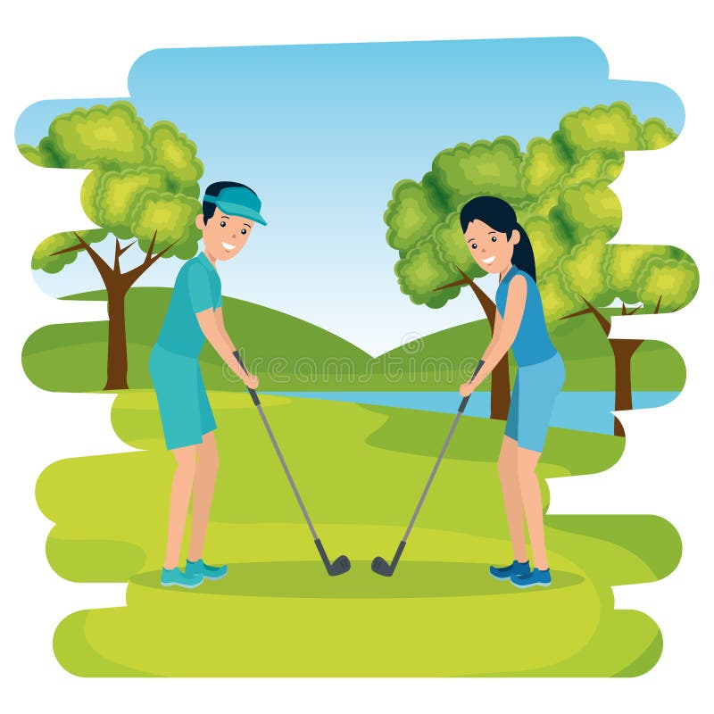 Golf Camp Cartoon Stock Illustrations – 60 Golf Camp Cartoon Stock ...