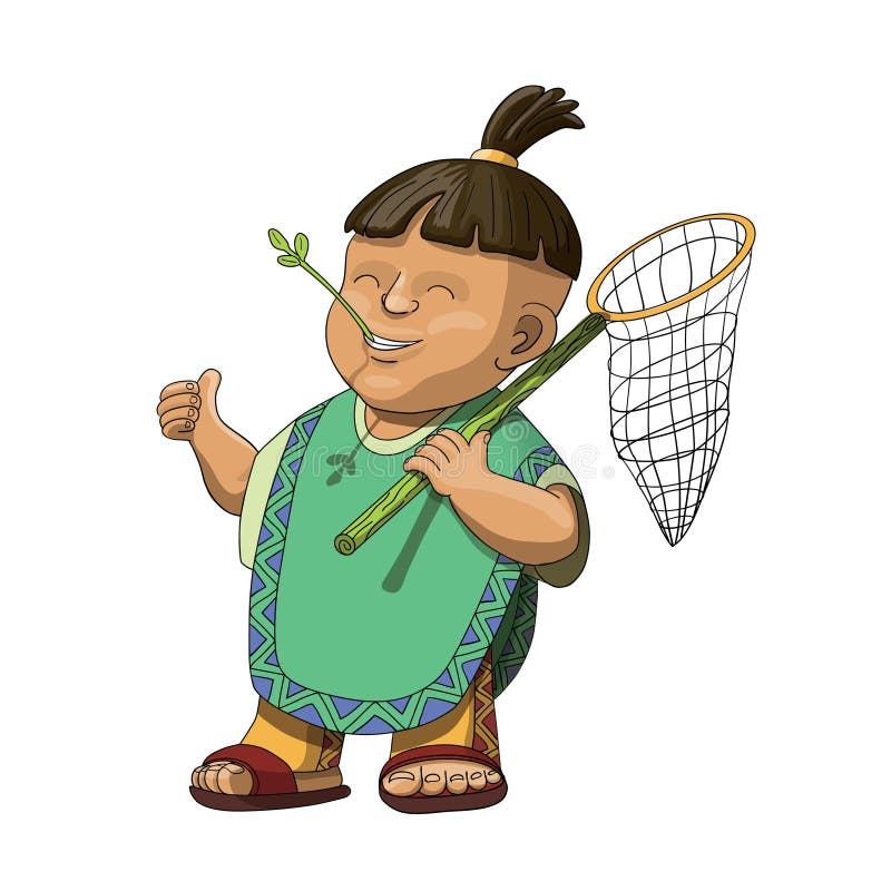 Happy Aztec Face Emoji, Generative AI Illustration Stock Illustration ...