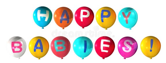 Happy babies stock illustration. Illustration of smiles - 6812150