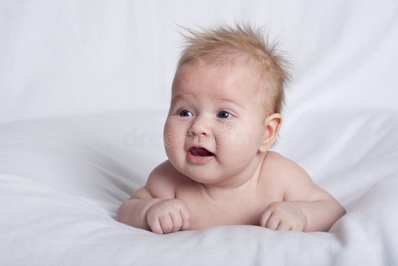 Happy baby stock image. Image of funny, eyes, innocence - 26236919