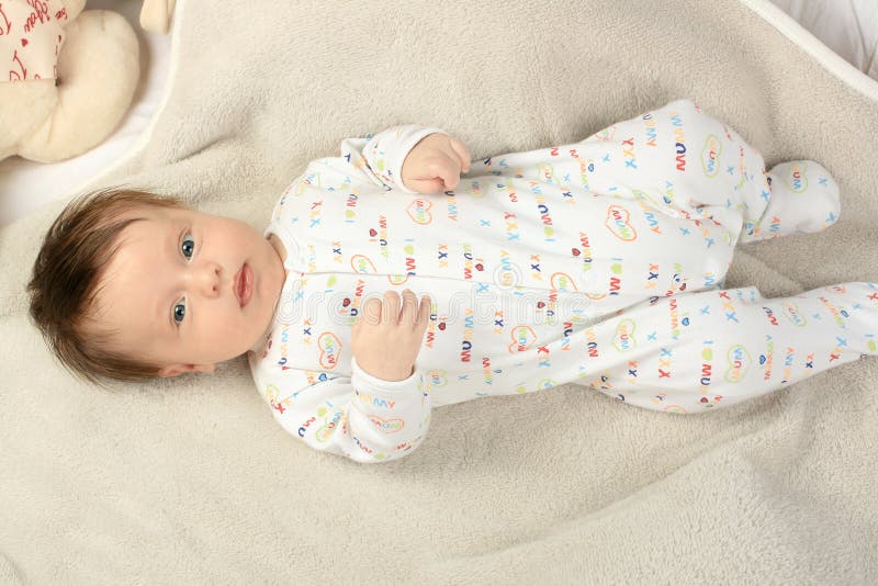 Wink baby stock photo. Image of wink, happy, infant, male - 27516416