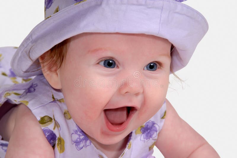 Happy Baby stock image. Image of watching, beautiful, baby - 2894959