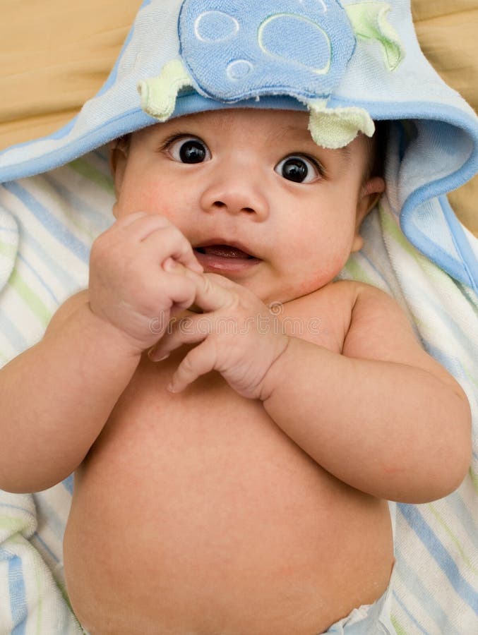 Happy baby stock image. Image of ethnicity, camera, caucasian - 3148429