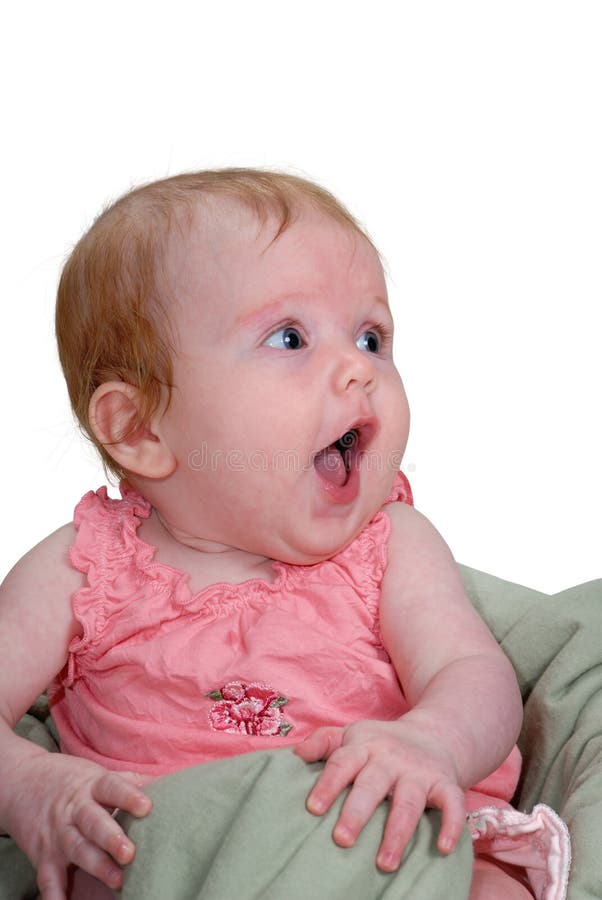 Happy baby stock photo. Image of healthy, baby, blanket - 4099898