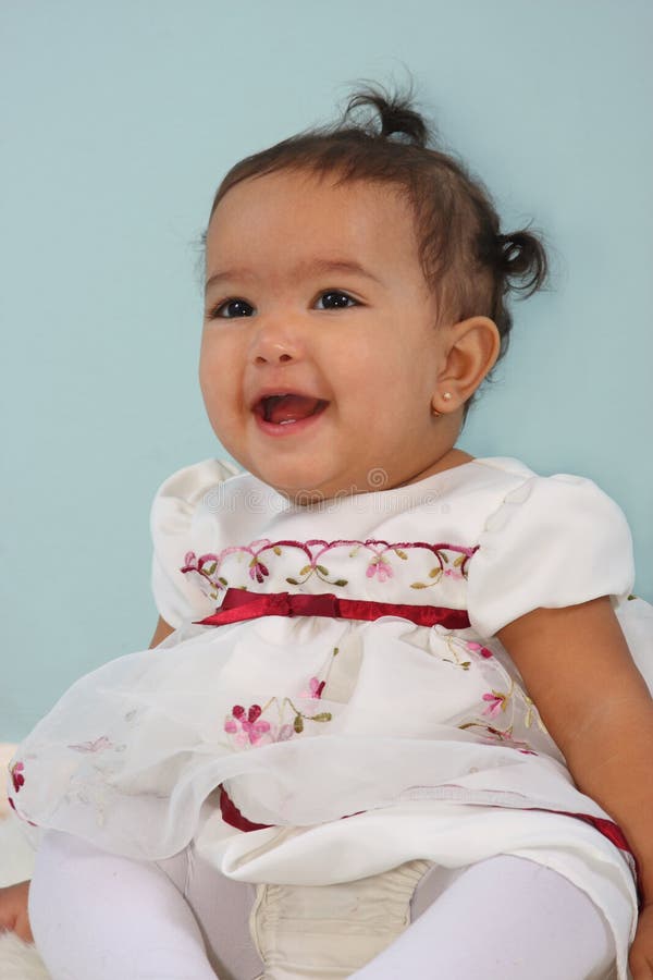 Happy baby stock image. Image of family, african, diverse - 4437795