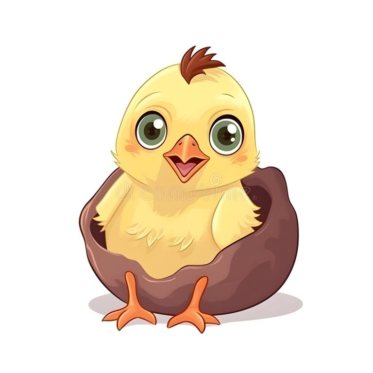 Happy baby chick image stock photo. Image of black, feeding - 286629404