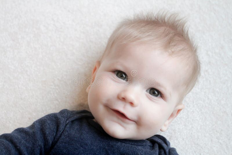 Happy Baby Face stock image. Image of closeup, cute, portrait - 29039589
