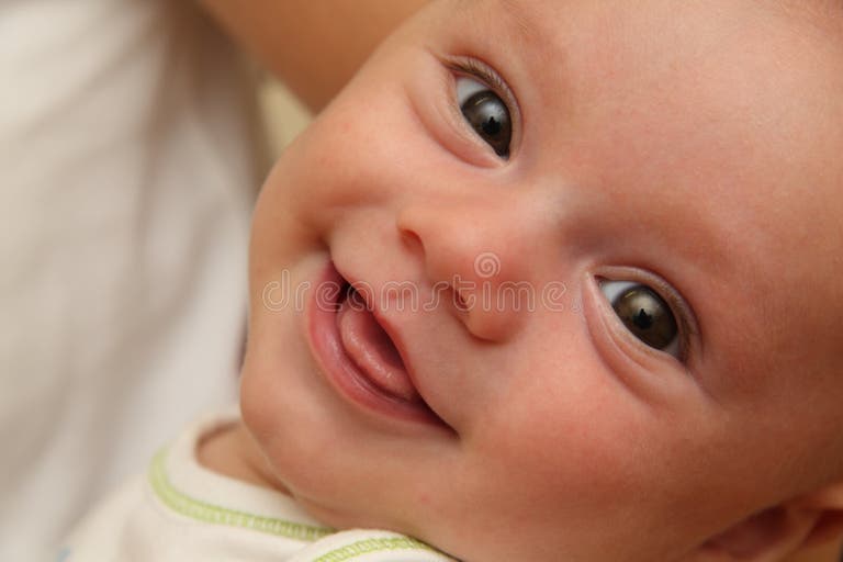 Happy baby face stock image. Image of innocence, close - 9086995