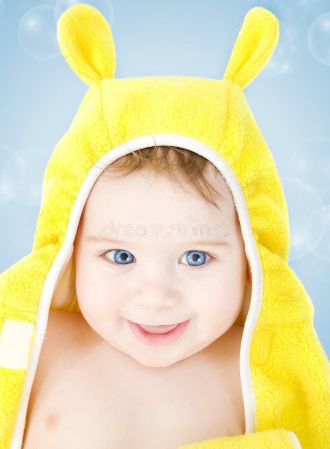 Happy baby stock image. Image of baby, funny, emotion - 36821045