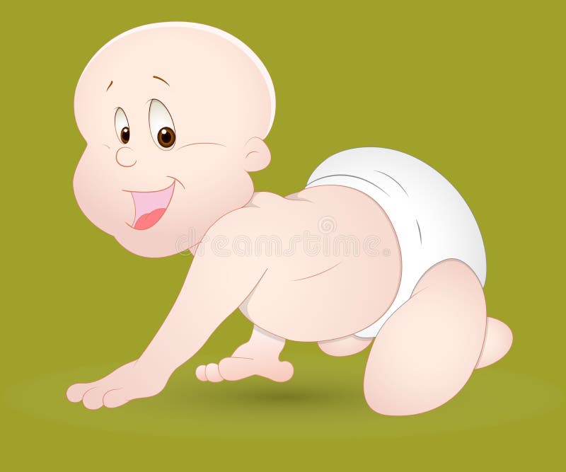 Happy Baby Vector stock vector. Illustration of eyes - 24338639