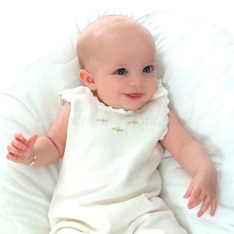 Baby stock image. Image of infant, child, eyes, girl, baby - 4109503