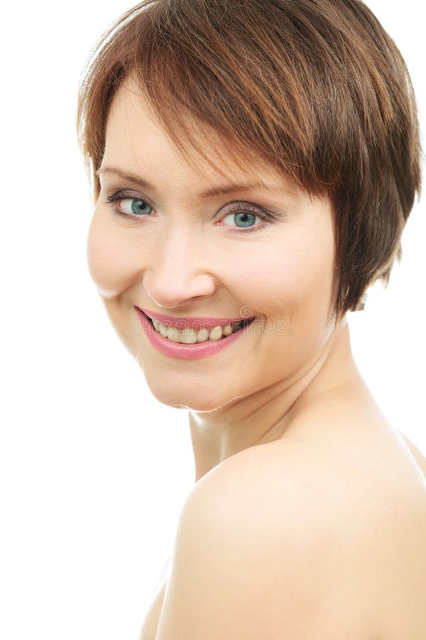 Happy beauty stock photo. Image of face, closeup, happiness - 21289348