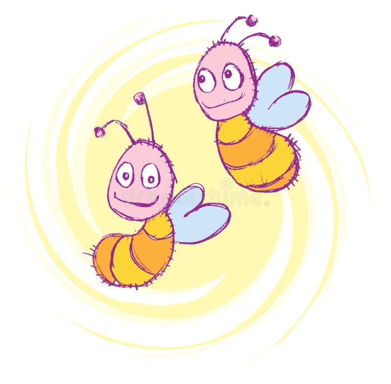 Gnats stock illustration. Illustration of animated, childish - 1892109