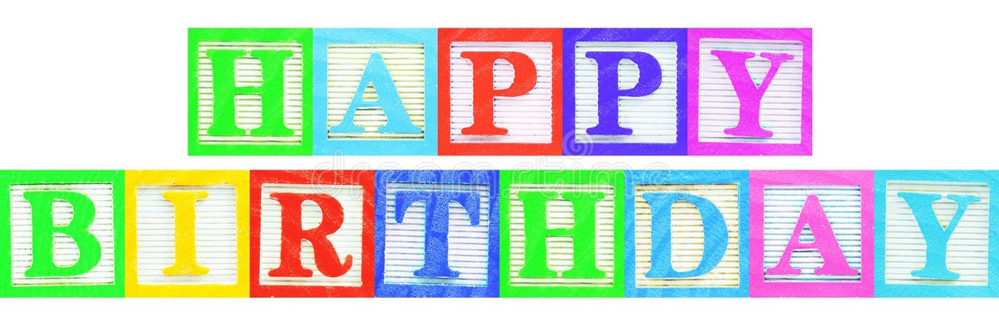 469 Happy Birthday Block Letters Stock Photos - Free & Royalty-Free ...