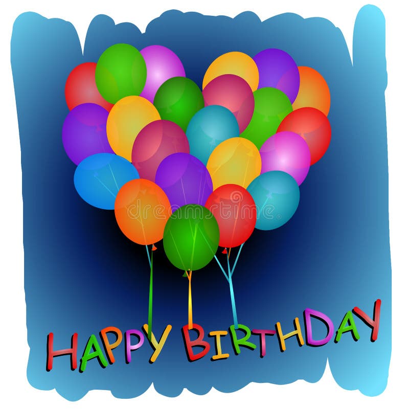 Happy Birthday! stock vector. Illustration of celebration - 20651712