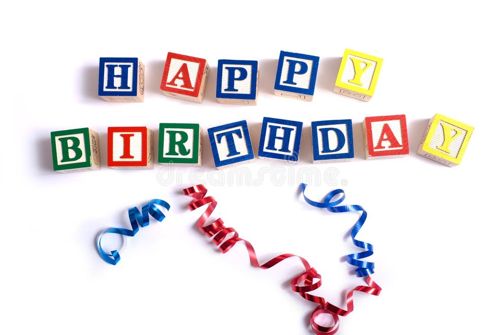 469 Happy Birthday Block Letters Stock Photos - Free & Royalty-Free ...