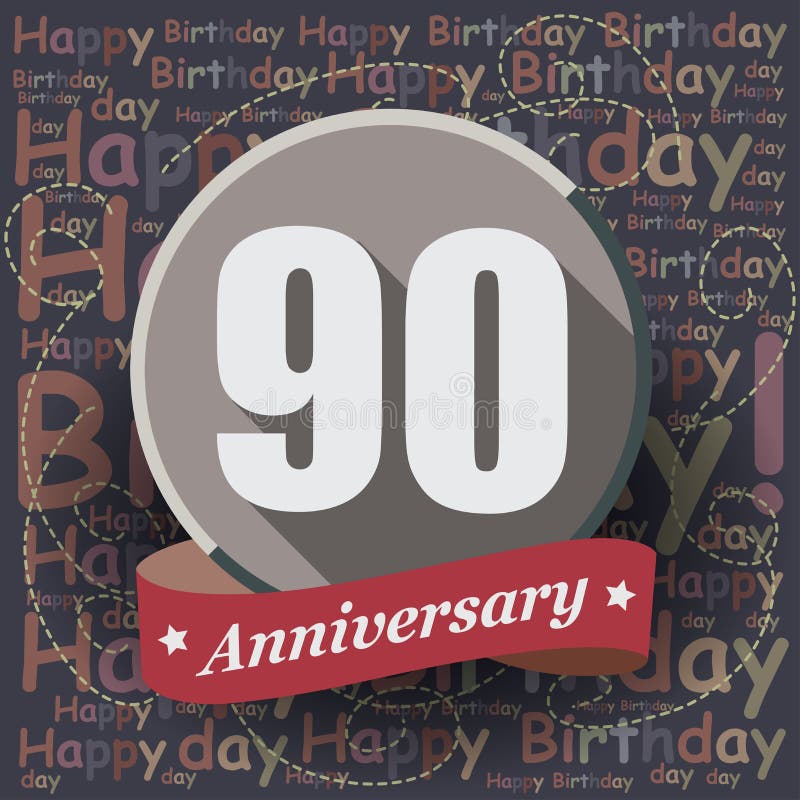 90 Birthday Poster Stock Illustrations – 371 90 Birthday Poster Stock ...