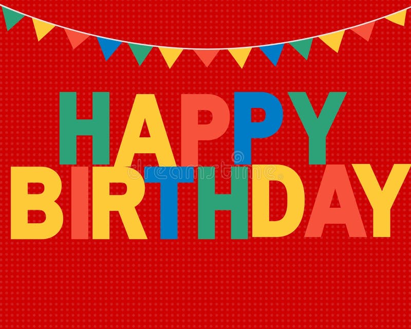 Happy Birthday Banner, Background, Birthday Greetings, Birthday Celebration, Card Stock ...