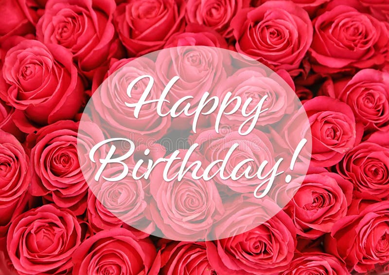 Happy Birthday Red Roses Hd