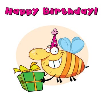 Happy Birthday Bug Stock Illustrations – 555 Happy Birthday Bug Stock ...