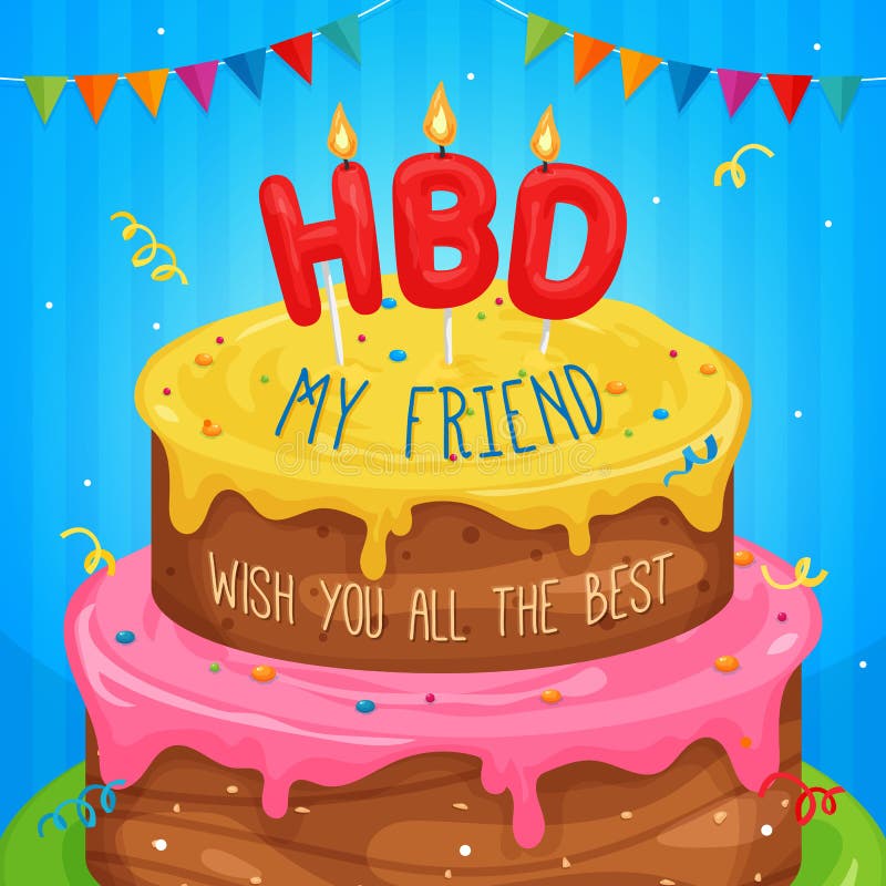 Hbd Text Stock Illustrations – 92 Hbd Text Stock Illustrations, Vectors ...