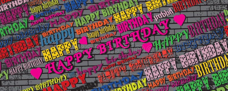 Birthday Urban Stock Illustrations – 5,215 Birthday Urban Stock ...