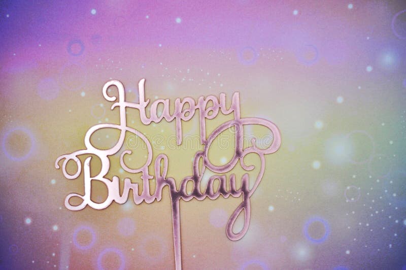 Happy Birthday Card Background Stock Image - Image of peace, relax ...