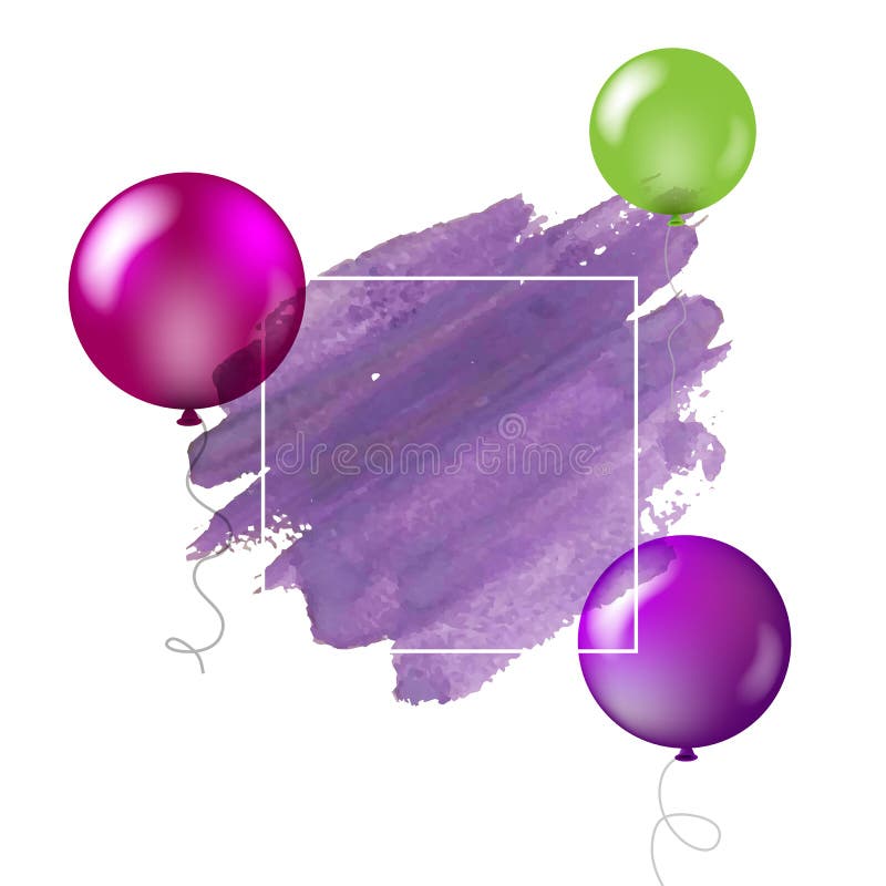 Happy Birthday Card stock vector. Illustration of greeting - 195694957