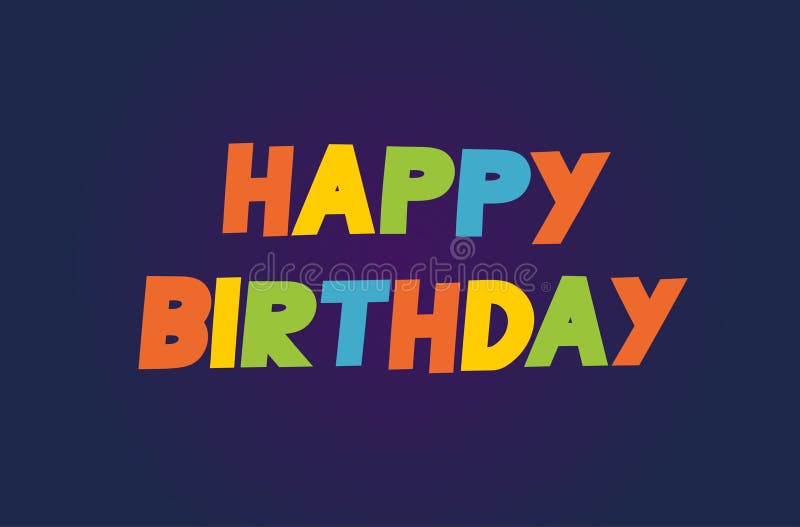 Happy Birthday Type Stock Illustrations – 21,279 Happy Birthday Type ...