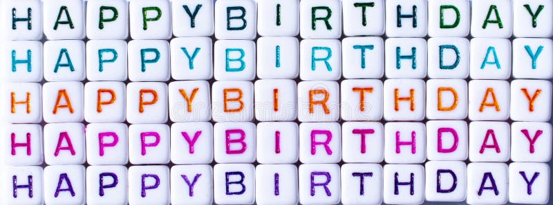 449 Happy Birthday Block Letters Stock Photos - Free & Royalty-Free ...