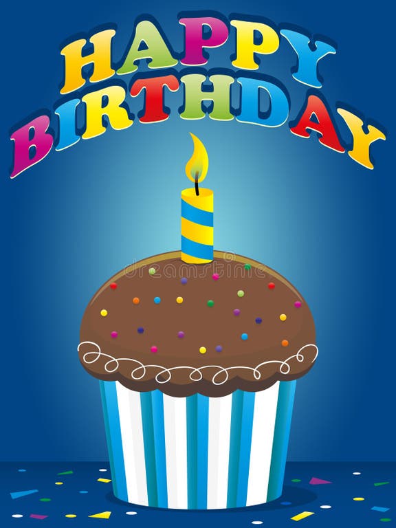 Happy Birthday Card Front Stock Illustrations – 1,548 Happy Birthday ...