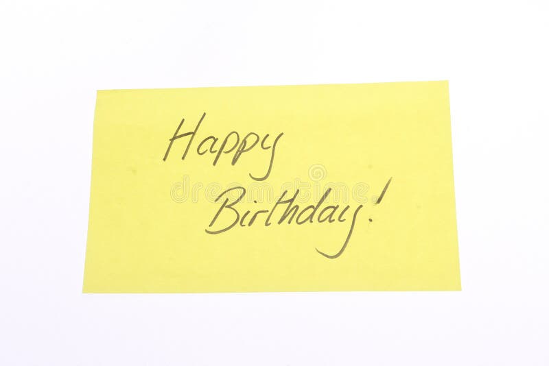 Happy Birthday stock image. Image of thanks, thank, black - 46865359