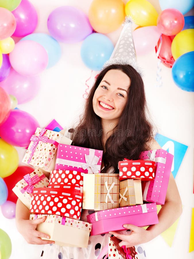Happy birthday party. stock image. Image of isolated - 24154033