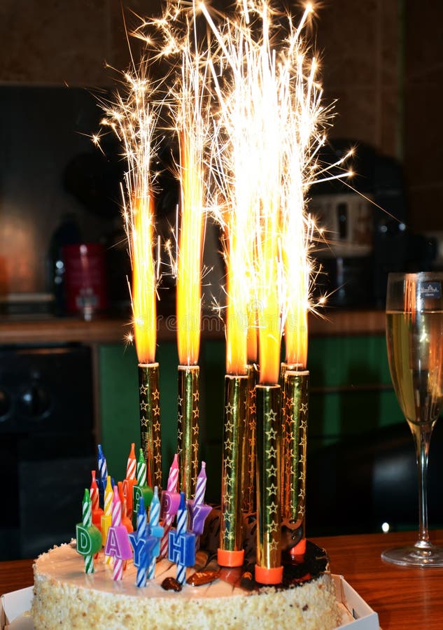 Happy Birthday stock image. Image of candles, party, cake - 49966449