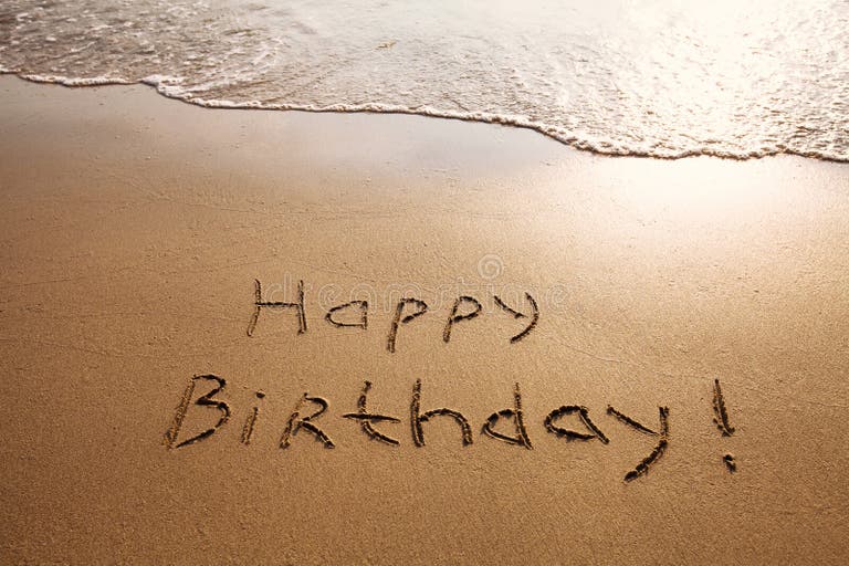 335 Happy Birthday Beach Sign Stock Photos - Free & Royalty-Free Stock ...