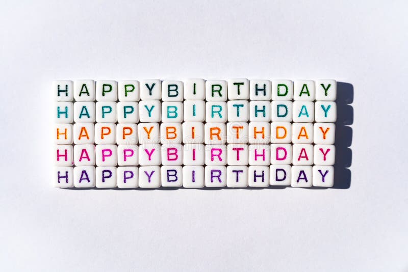 449 Happy Birthday Block Letters Stock Photos - Free & Royalty-Free ...