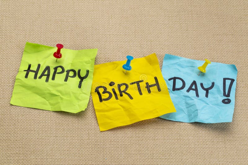 Happy Birthday on Slate Blackboard Stock Image - Image of happy, sign ...