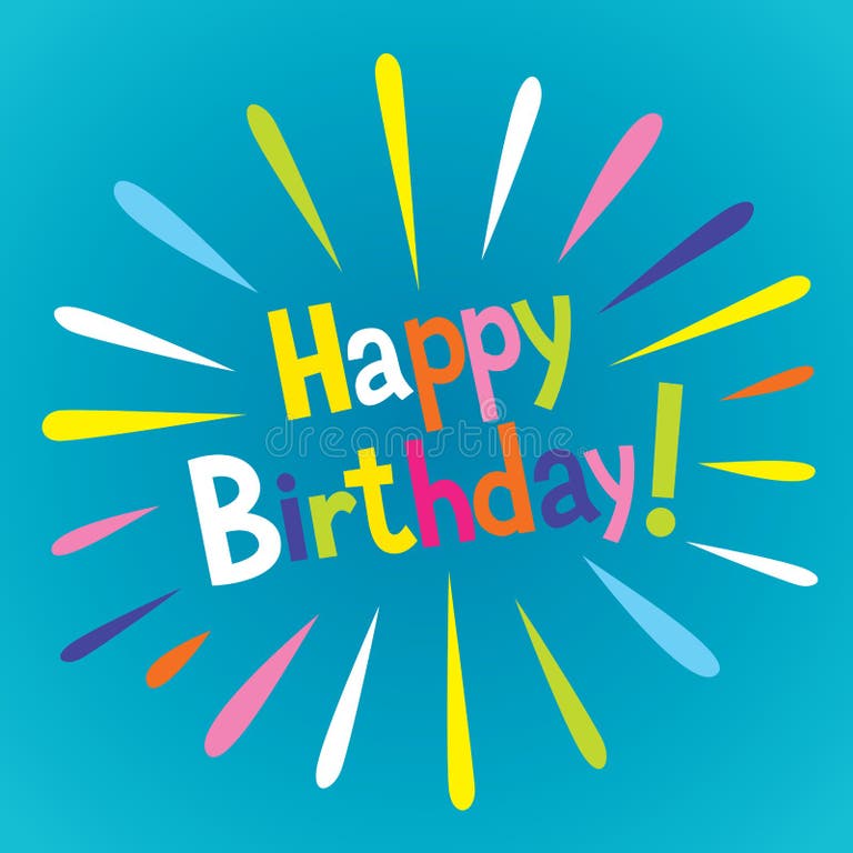 Birthday Explosion Happy Stock Illustrations – 25,811 Birthday ...