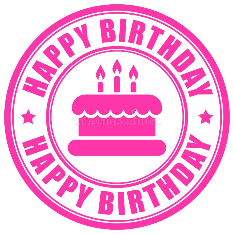 Happy Birthday Wishes Badge Stock Illustrations – 308 Happy Birthday ...