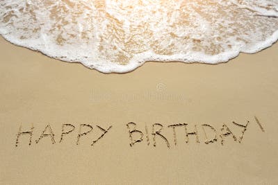 341 Happy Birthday Beach Sign Stock Photos - Free & Royalty-Free Stock ...