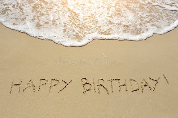 341 Happy Birthday Beach Sign Stock Photos - Free & Royalty-Free Stock ...