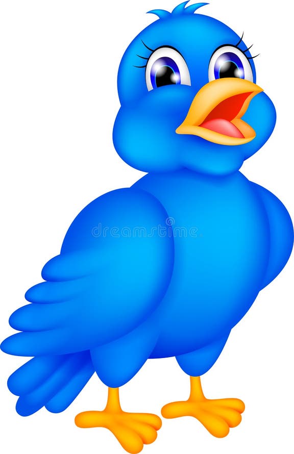 Happy Blue Bird Cartoon Stock Illustrations – 25,656 Happy Blue Bird ...